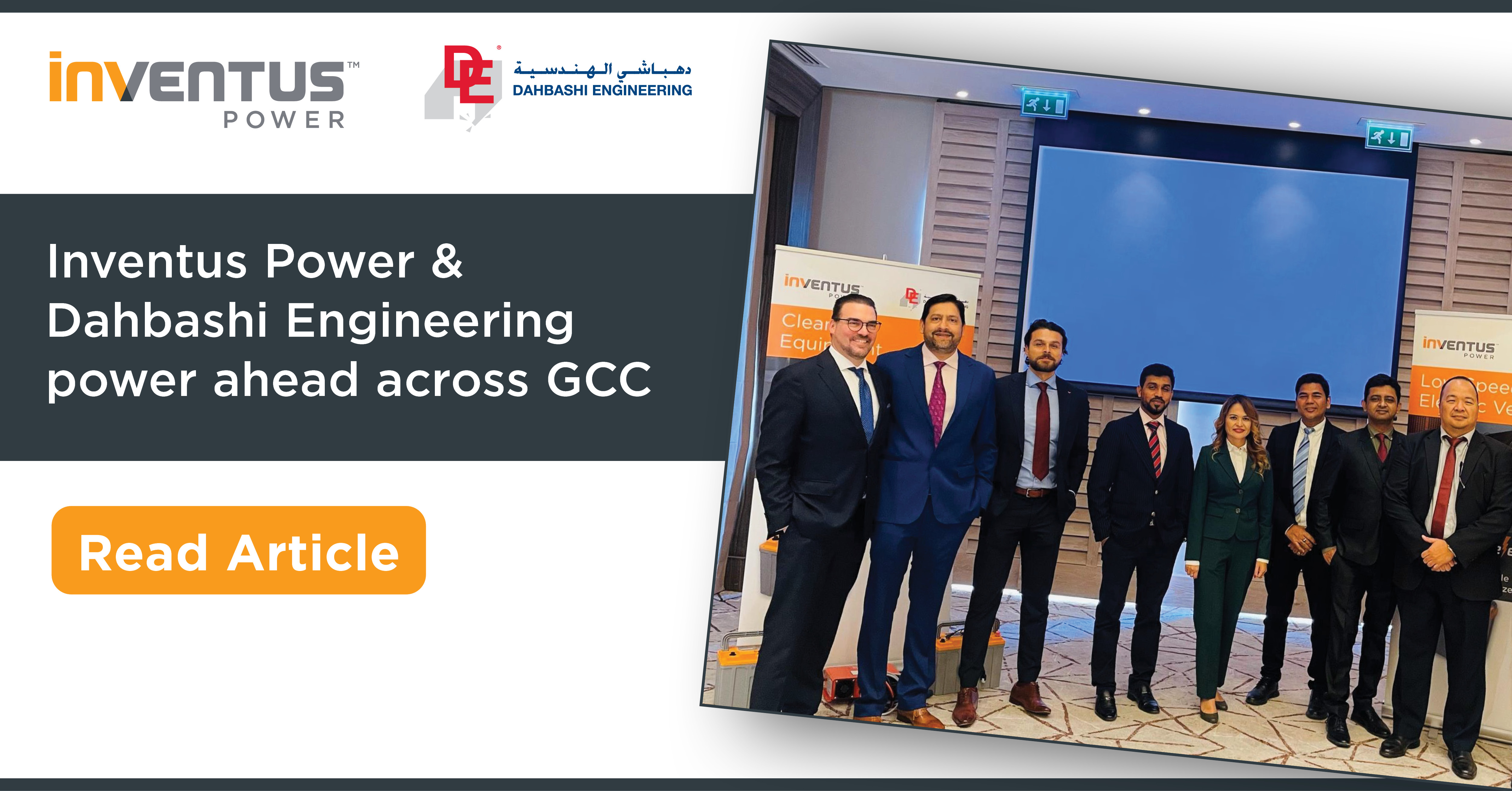 Inventus Power & Dahbashi powering the GCC | Inventus Power